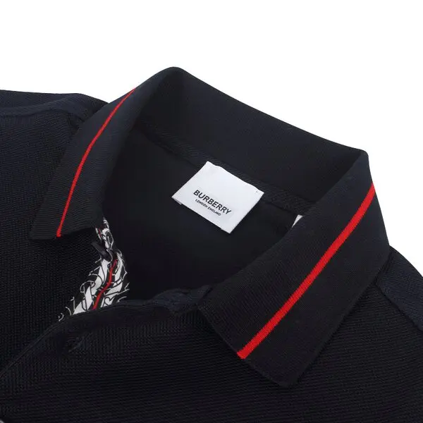 Burberry Logo Patch Polo Shirt