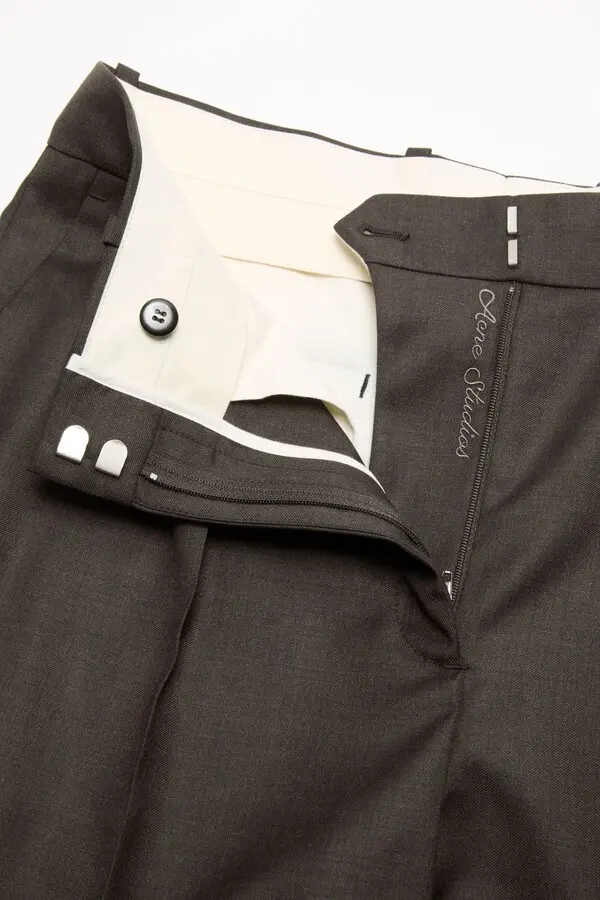 Acne Studios Tailored Wool Shorts