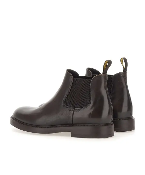 DOUCAL'S Round-toe Slip-on Boots