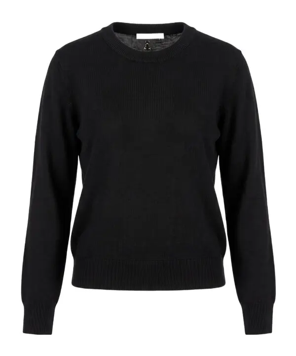 Patrizia Pepe Crew-neck Long-sleeve Sweater