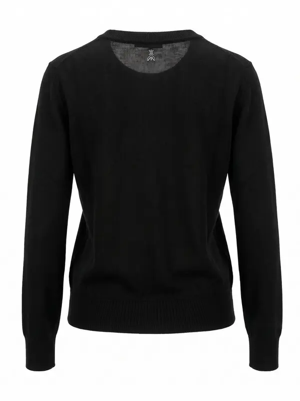 Patrizia Pepe Crew-neck Long-sleeve Sweater