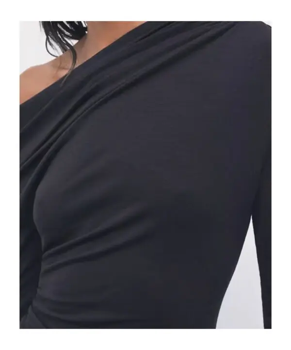 Patrizia Pepe Pleated Detail Dress