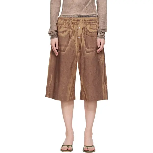 Acne Studios Trompe L'oeil Regular Fit Shorts