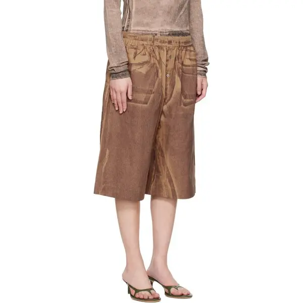 Acne Studios Trompe L'oeil Regular Fit Shorts