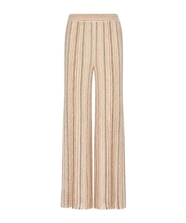 Missoni Striped Knit Flared Trousers