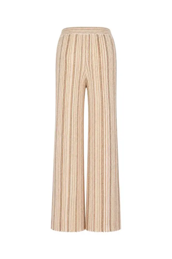 Missoni Striped Knit Flared Trousers
