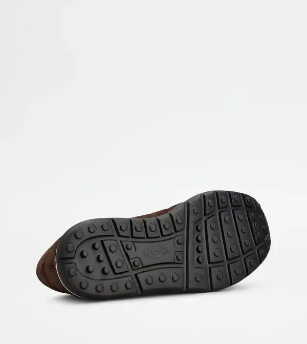 TOD'S Panelled Low-top Sneakers - Brown