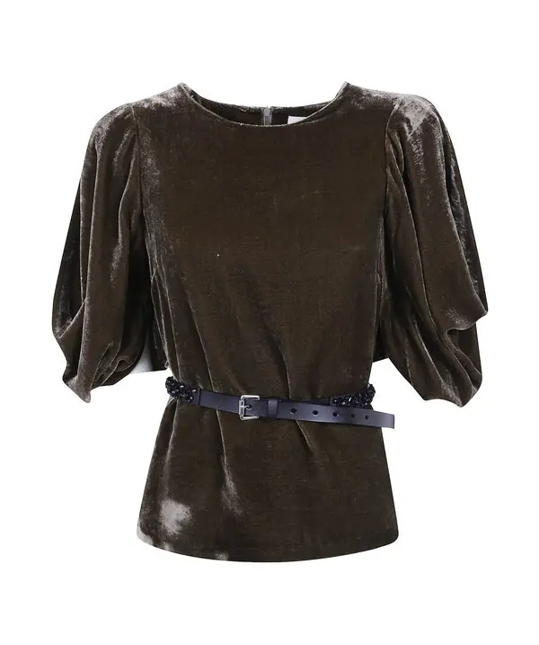 P.a.r.o.s.h Puff-sleeve Top - No