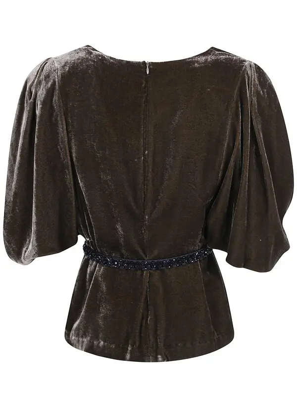 P.a.r.o.s.h Puff-sleeve Top - No