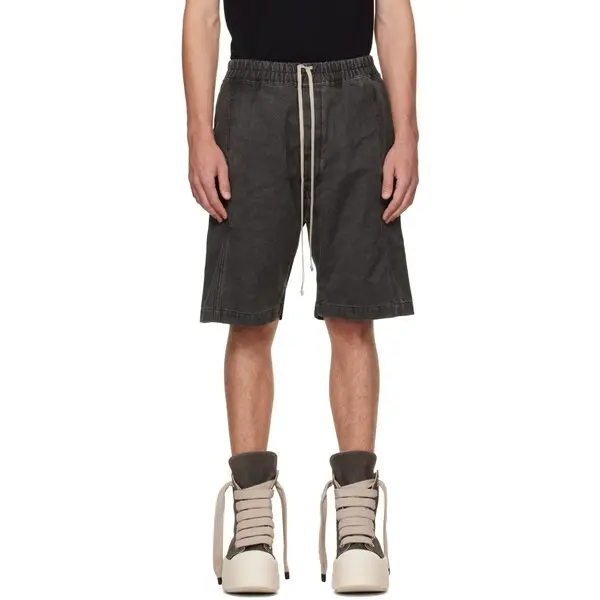 Rick Owens Elasticated Drawstring Waistband Shorts