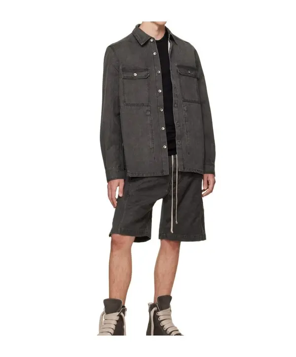 Rick Owens Elasticated Drawstring Waistband Shorts
