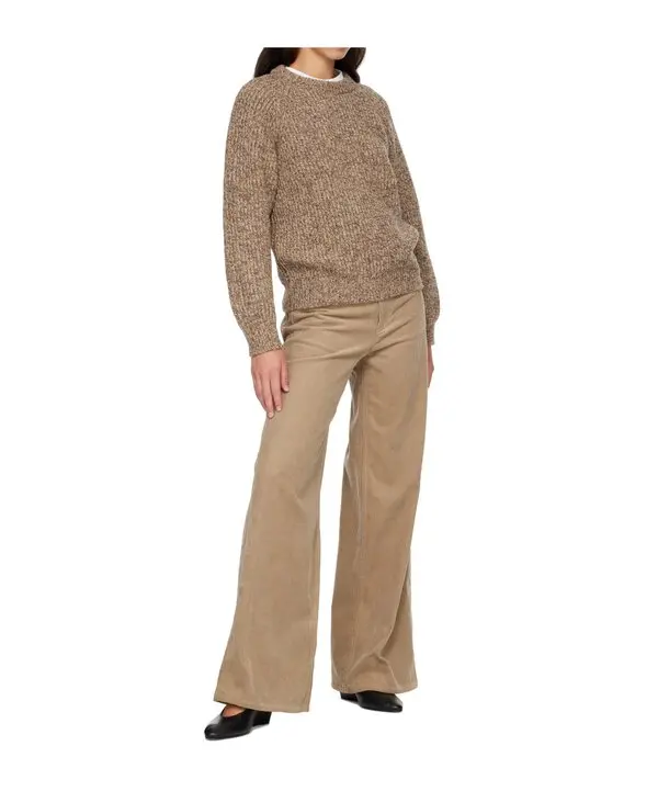 Daughter Rowan Ribbed Crew-neck Sweater