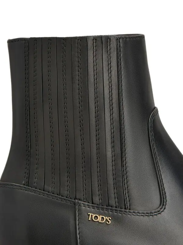 TOD'S Block Heel Ankle Boots