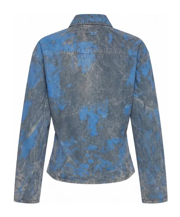 DIESEL® Bleached-effect Denim Shirt