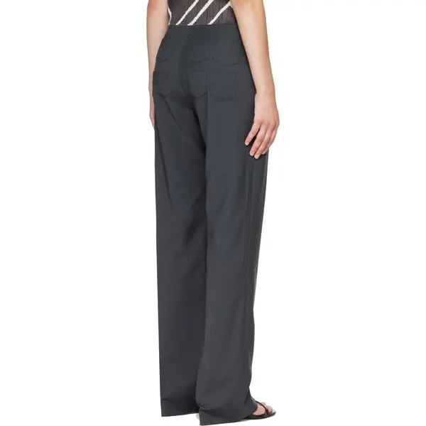 Paloma Wool Solid-color Casual Trousers