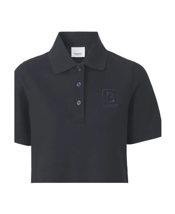 Burberry Letter Pattern Polo Shirt