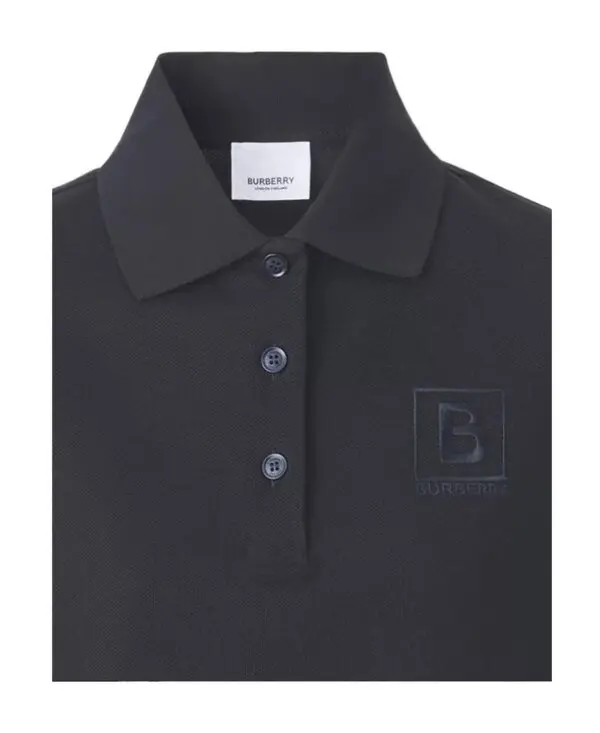Burberry Letter Pattern Polo Shirt