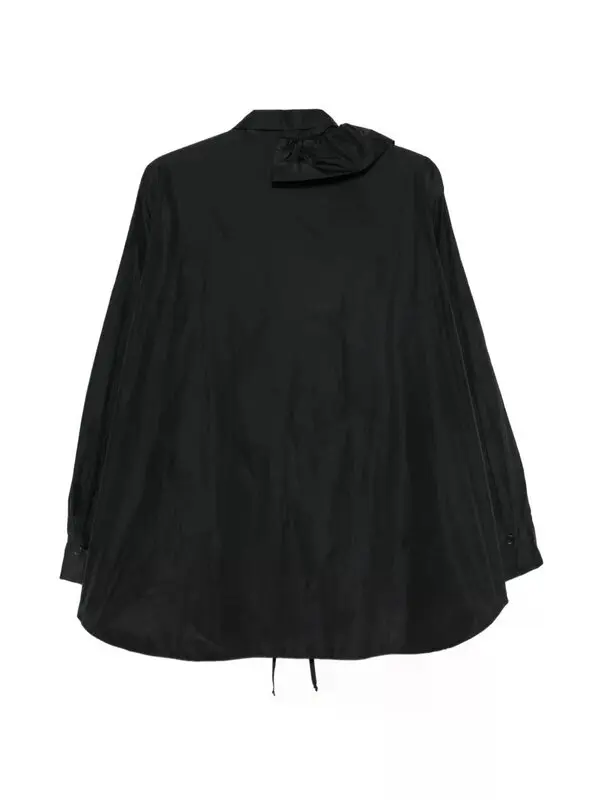KATHARINA HOVMAN Ruffled-trim Long-sleeve Shirt
