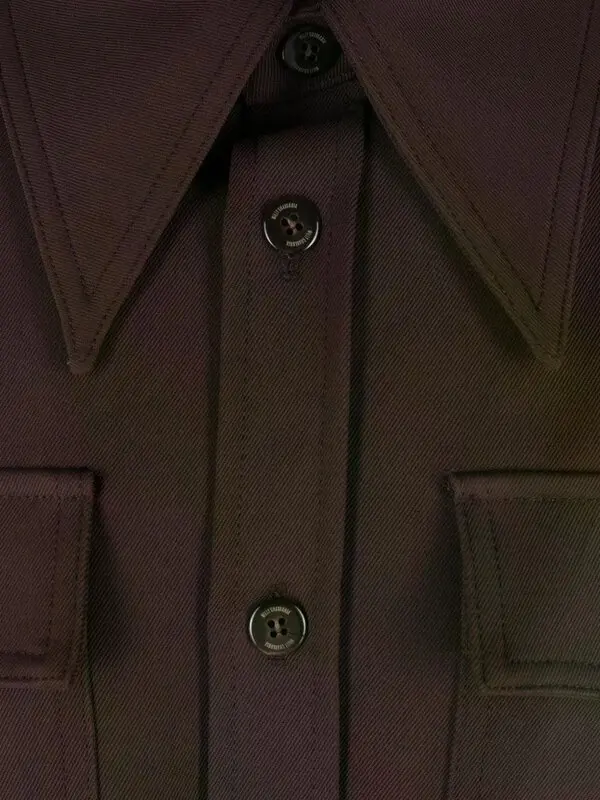 WILLY CHAVARRIA Flap-pocket Button-up Shirt