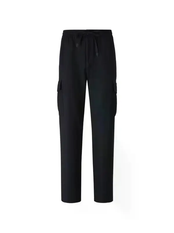 Canali Drawstring-waist Trousers - Blue