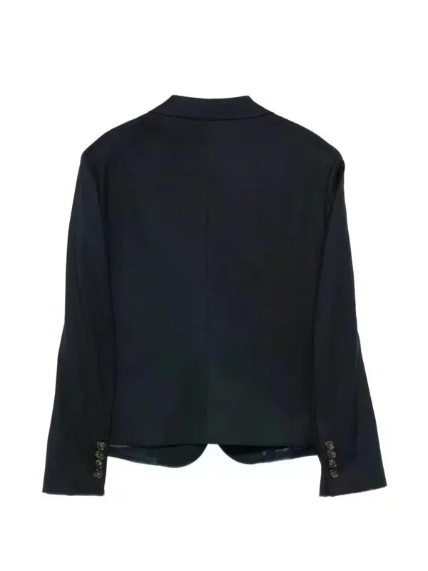 MANUEL RITZ Logo-pin Single-breasted Blazer
