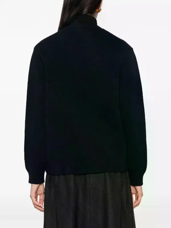 JIL SANDER Ribbed-trim Sweater