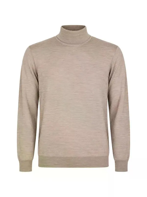 Fedeli Roll-neck Sweater - Neutrals