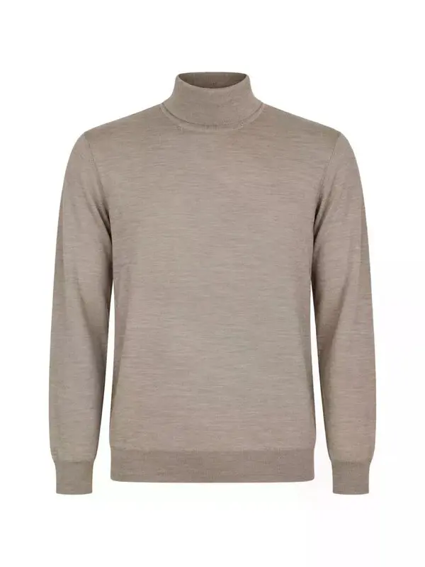 Fedeli Roll-neck Sweater - Neutrals