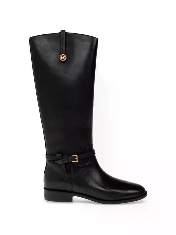 Michael Kors Beverly Leather Riding Boots