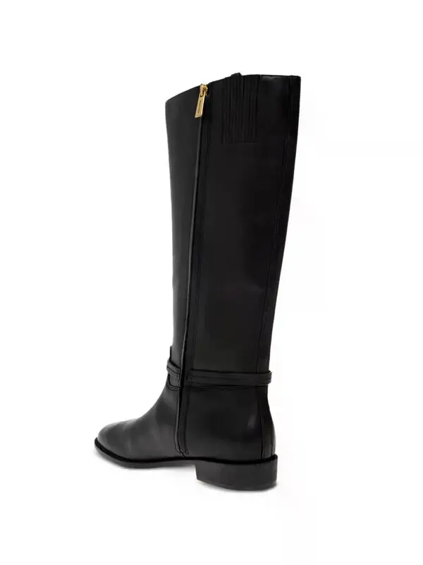 Michael Kors Beverly Leather Riding Boots