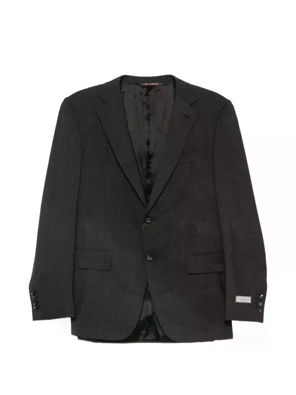 Canali Check-pattern Wool Suit