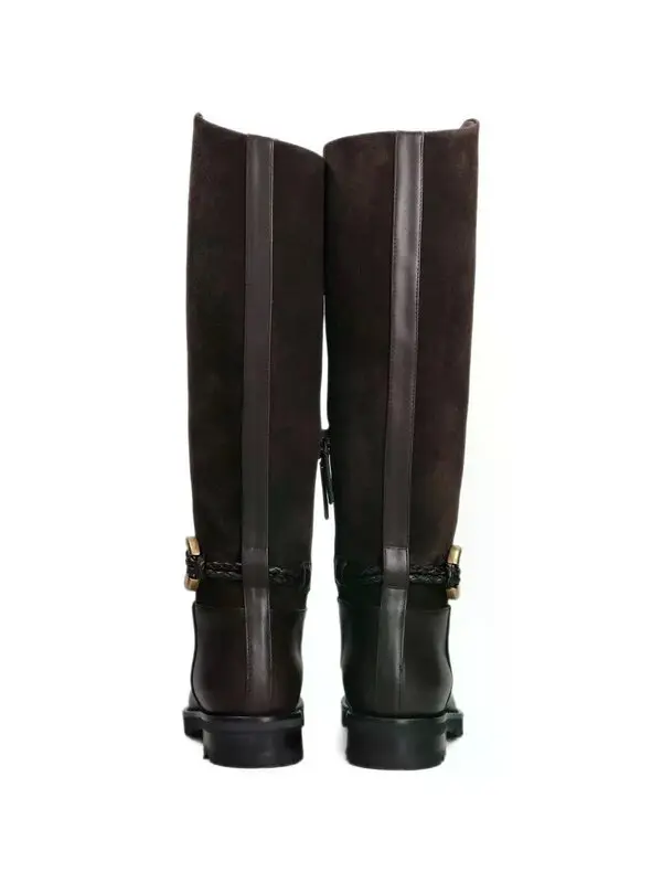 Roberto Festa Morgan Braided-strap Knee-high Boots