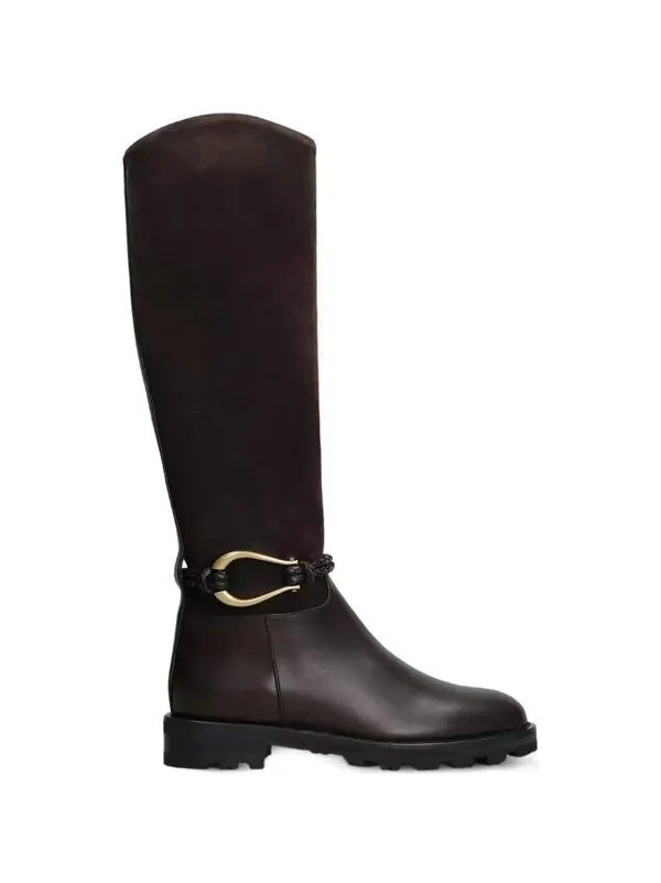 Roberto Festa Morgan Braided-strap Knee-high Boots