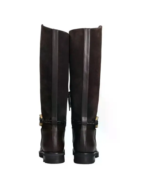 Roberto Festa Morgan Braided-strap Knee-high Boots