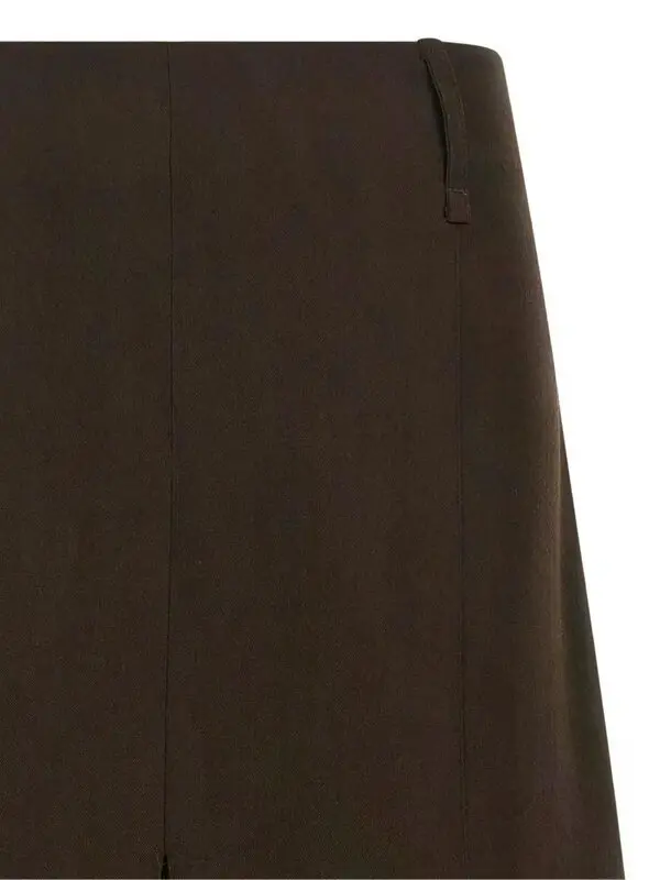 MISENITHE Anne-mary Slit-detail Midi Skirt