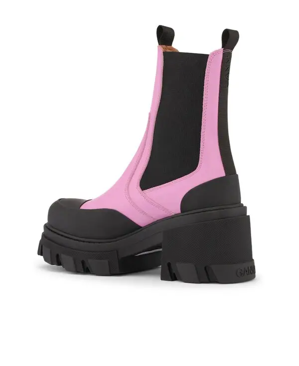 GANNI Logo Short Boots