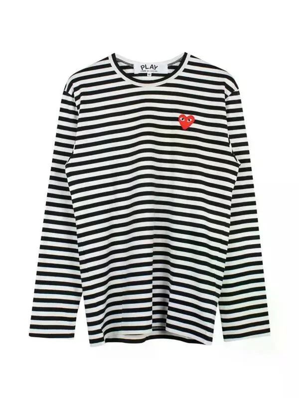 Play Comme Des Garcon Striped T-shirt