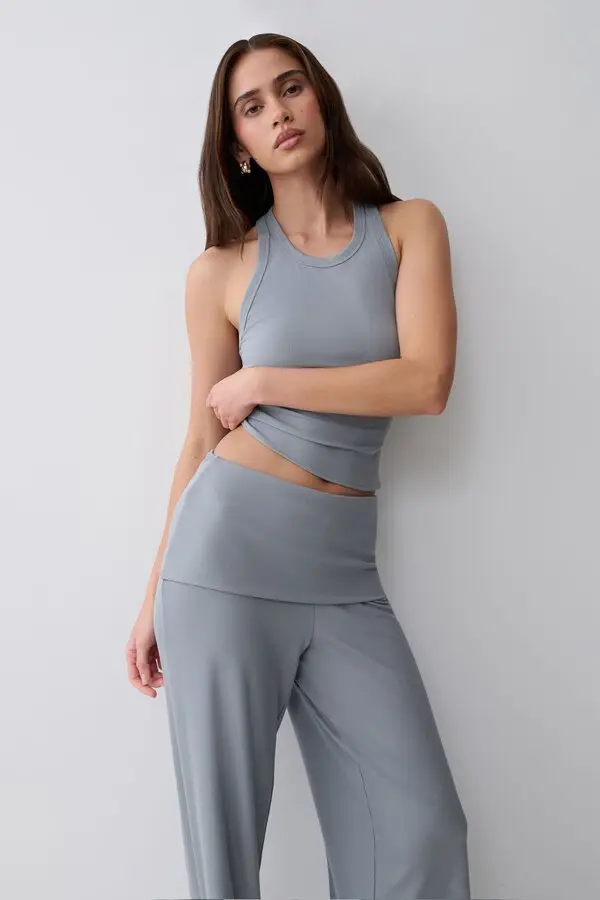 Meshki Evadne Ribbed Tank