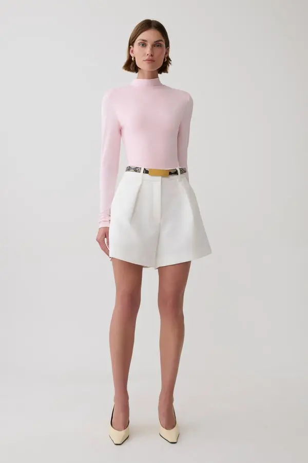 Meshki Jurney Longsleeve Roll Neck Top