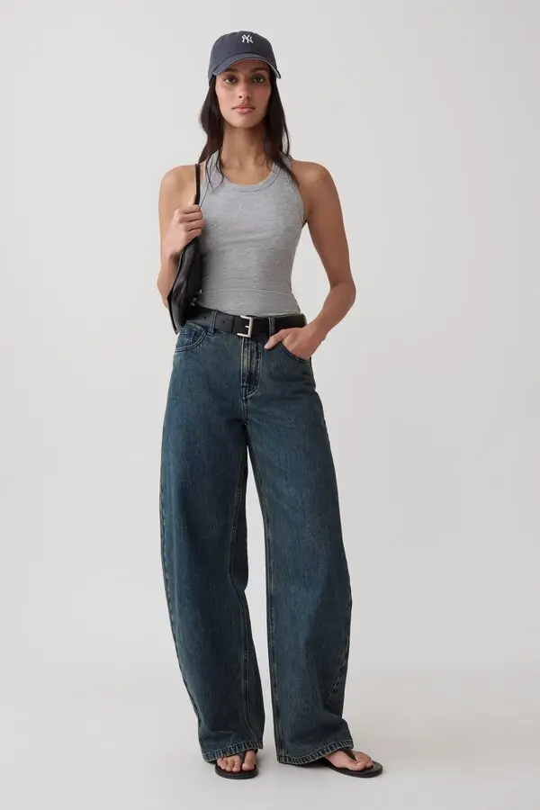 Meshki Evadne Ribbed Tank