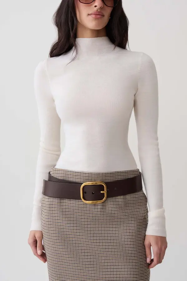 Meshki Moniqua Knit Long Sleeve Top