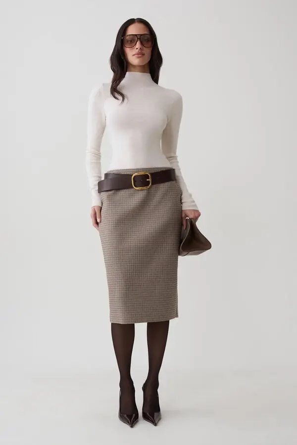 Meshki Moniqua Knit Long Sleeve Top