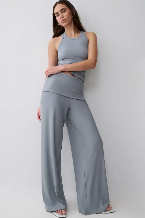 Meshki Evadne Elasticated Pants - Blue