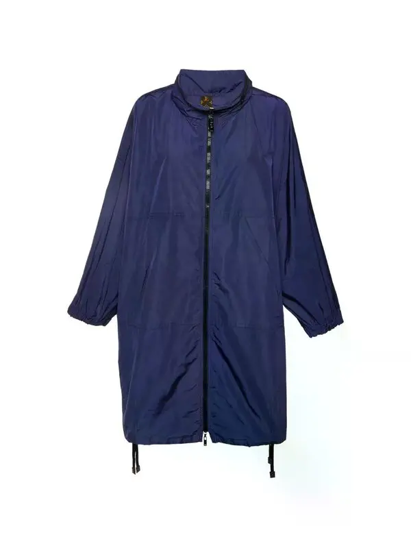 LOUIS VUITTON Monogram Detail Windbreaker Coat