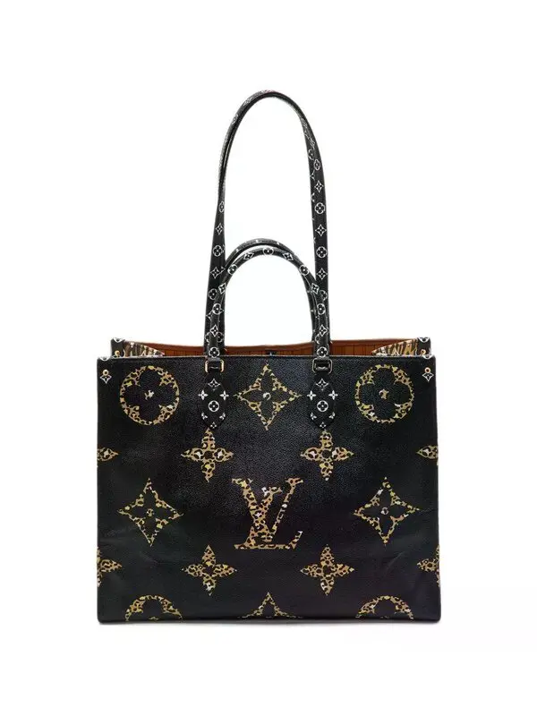 LOUIS VUITTON 2019 Gm Onthego Monogram Giant Jungle Tote Bag
