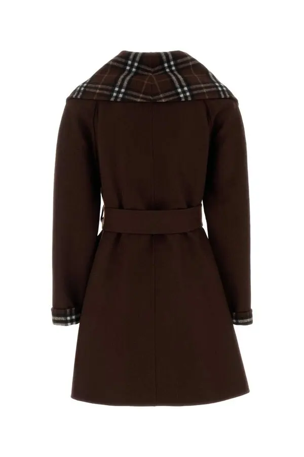 Burberry Embroidered Wool Coat