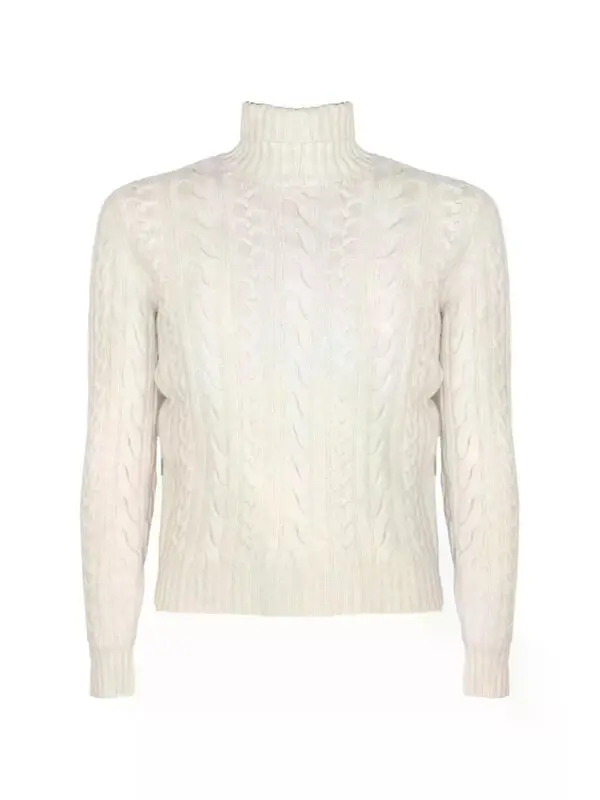 Fedeli Cable-knit Turtleneck Sweater