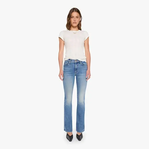 MOTHER The Outsider Skimp Move To Groove Jeans - Blue