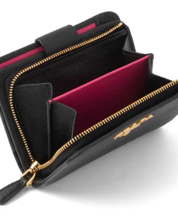 Prada Small Saffiano Leather Wallet