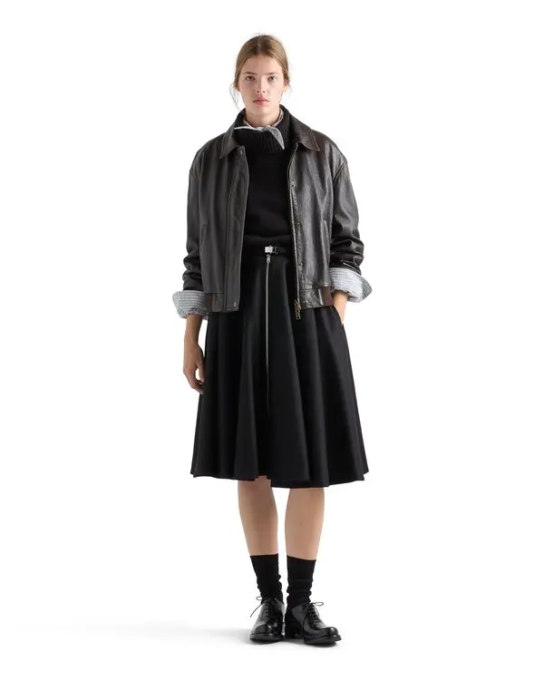 Prada Re-wool Skirt
